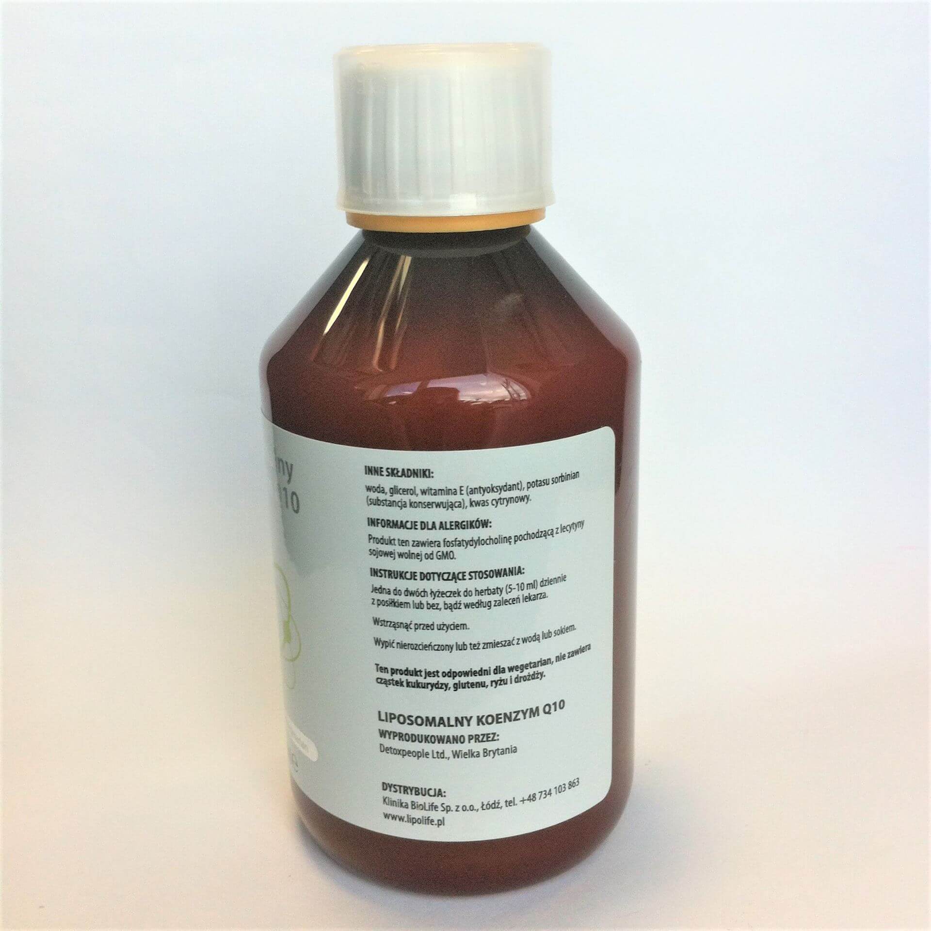 Biolife Koenzym Q10 liposomalny 250ml - Naturalne suplementy, witaminy ...